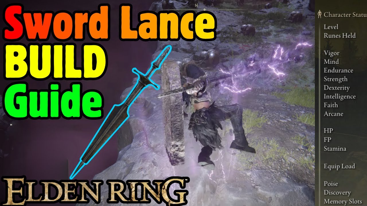 OP SWORD LANCE Build Guide - Elden Ring - YouTube