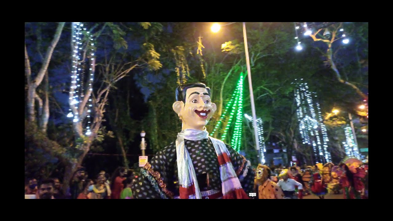 Onam cultural procession Part 37 | 4k Ghoshayathra 2022 | Onam float ...