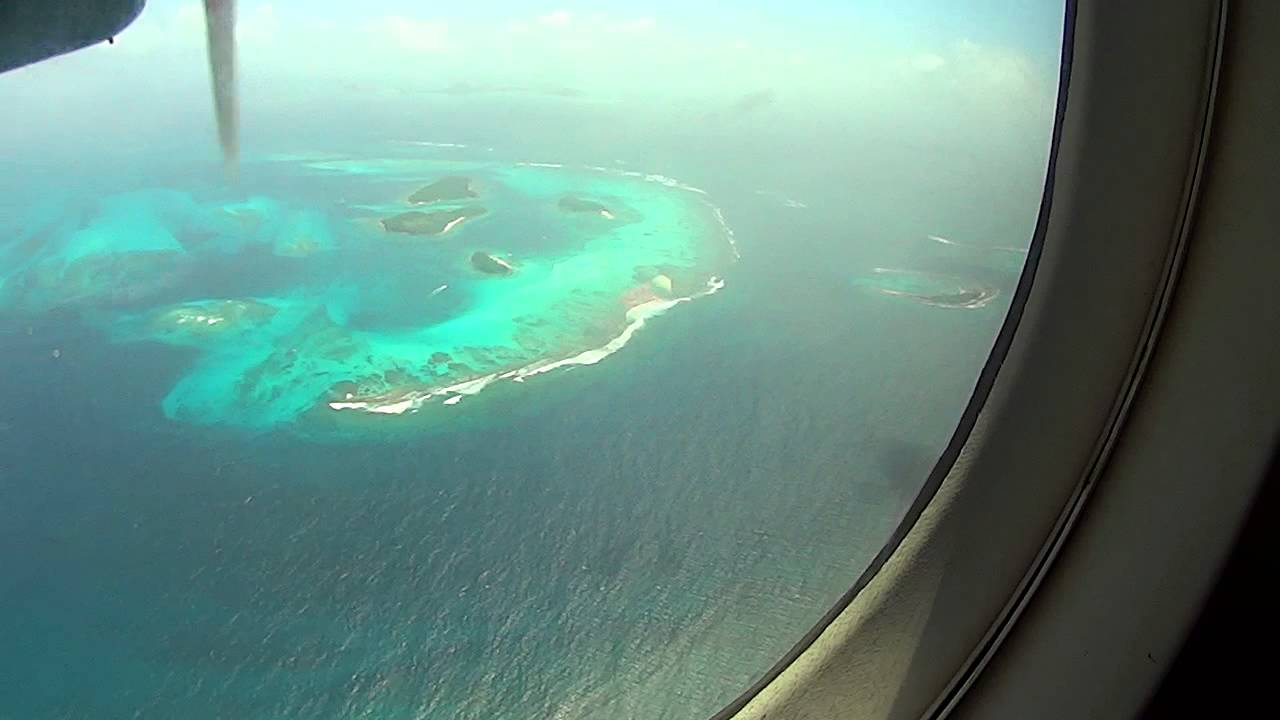 Flying out of Union Island, SVG - YouTube