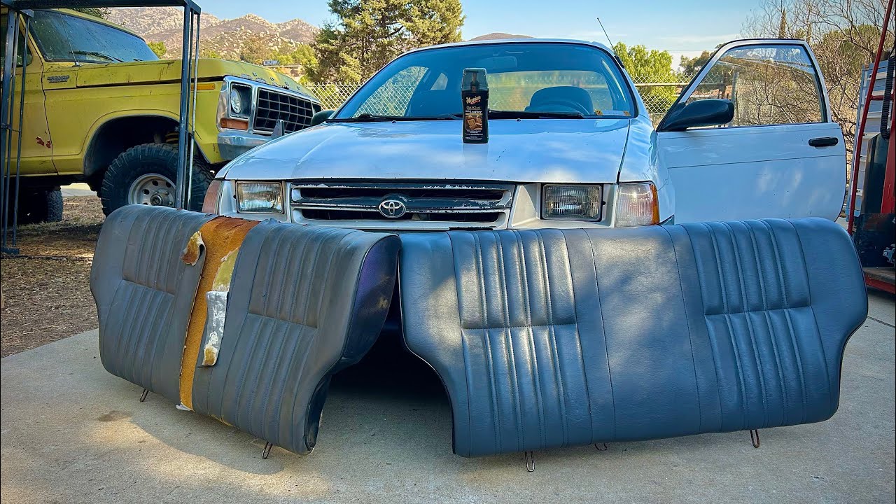 Rear back half seat replacement @elchanojose - YouTube