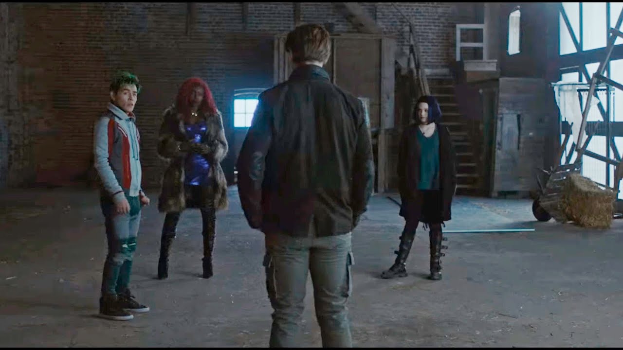 KORY, GAR E RACHEL MOSTRANDO PODERES PARA DICK - Titãs Netflix - YouTube