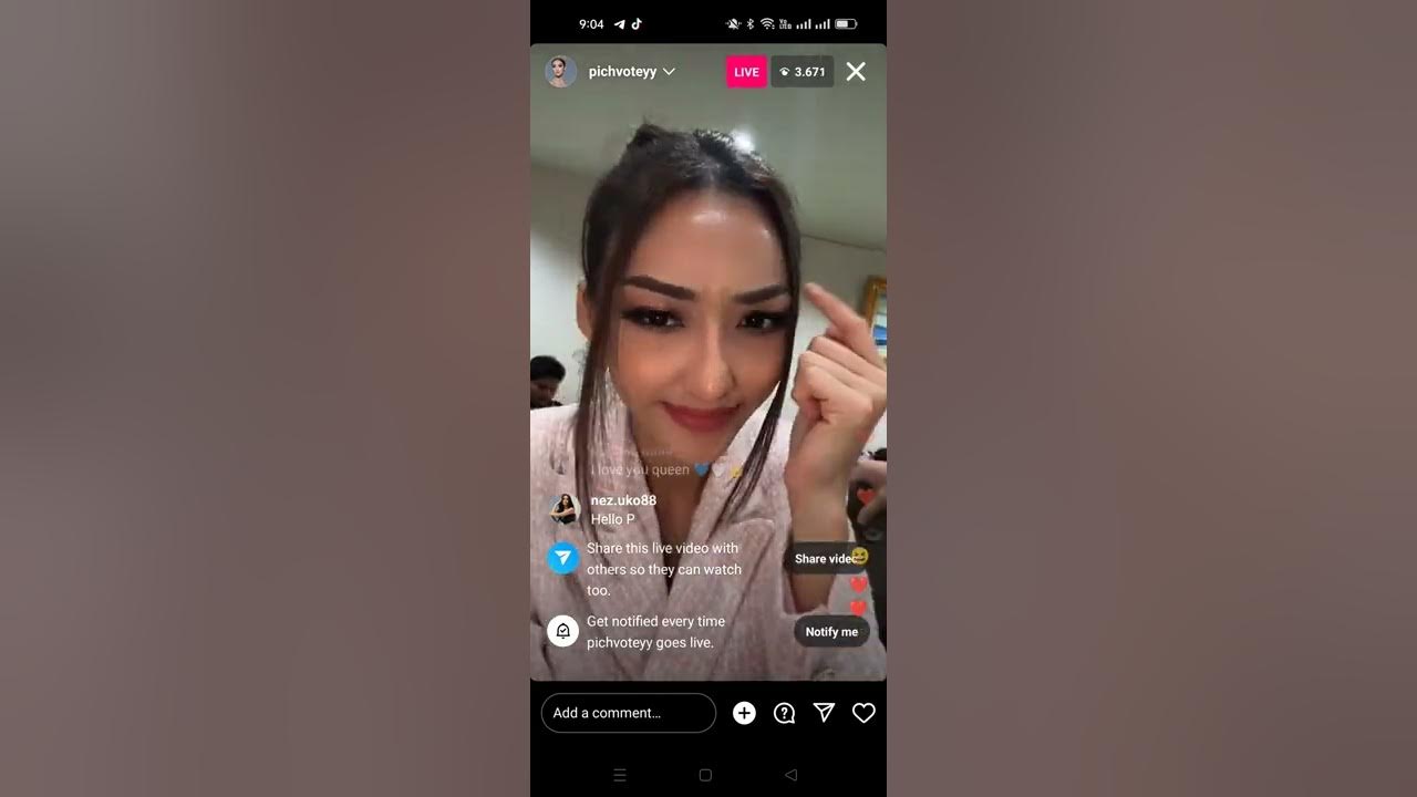 pechy live IG today 30 11 22 #missgrandinternational #votey #cambodia #meme - YouTube