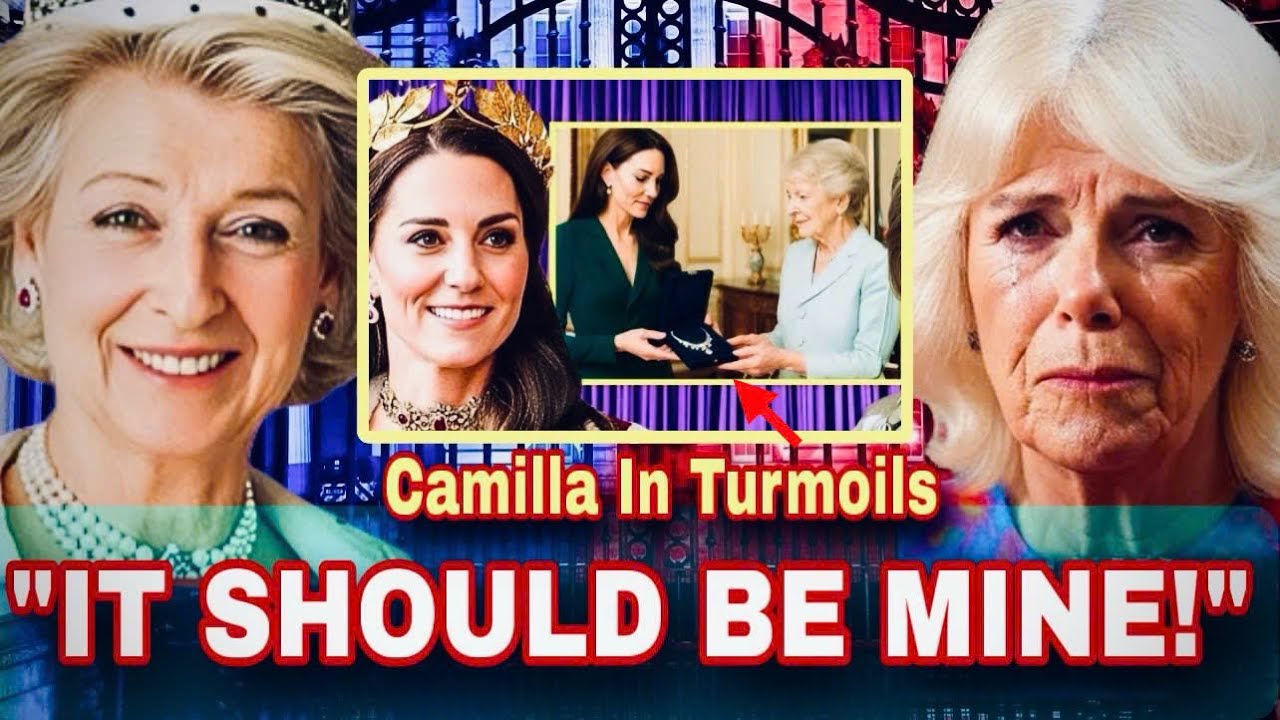 Camilla In Tears As Princess Alexandra Hands Catherine The Queen Mother ...
