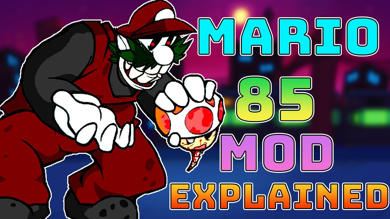 VS MX DEMO Mod Explained in fnf (MARIO '85 PC Port Mod) - YouTube