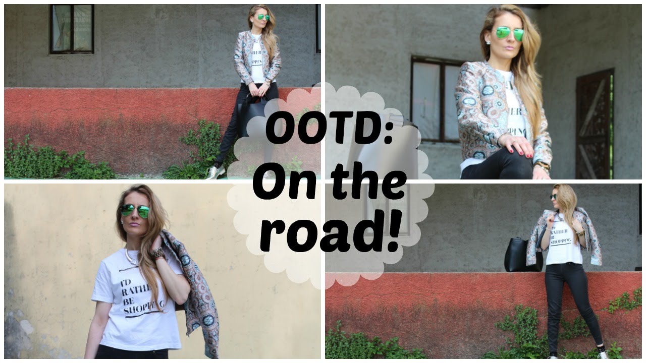 OOTD: ON THE ROAD! WHAT TO WEAR FOR TRAVELLING? - YouTube