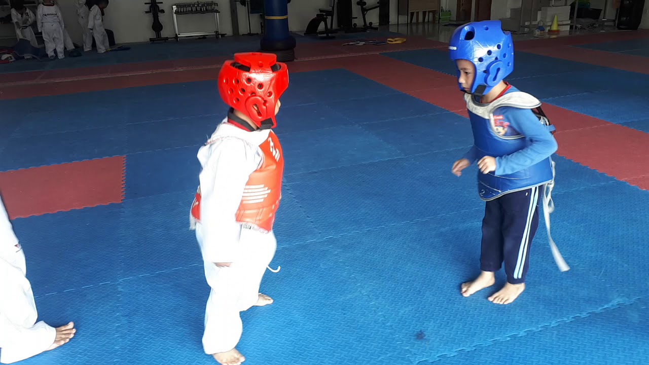 Children Taekwondo Fight Fun Fight 20190825 - YouTube