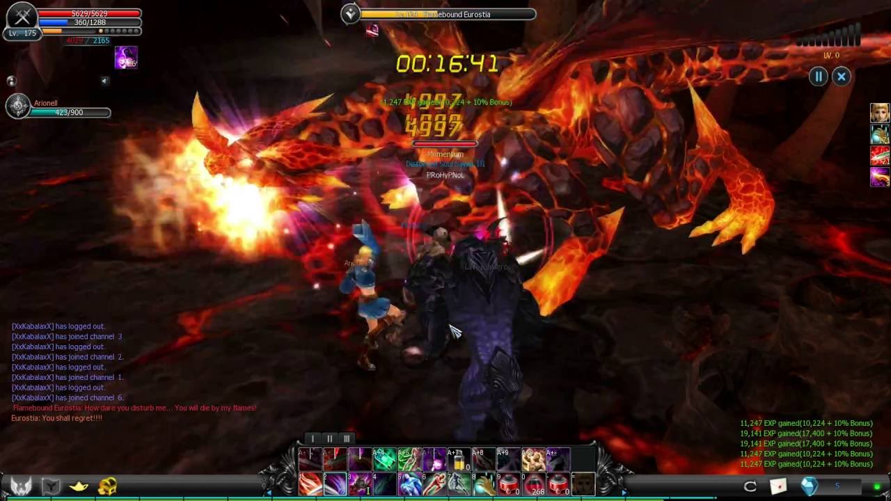 Cabal Online EU : Lava Hellfire Premium Solo Run - YouTube