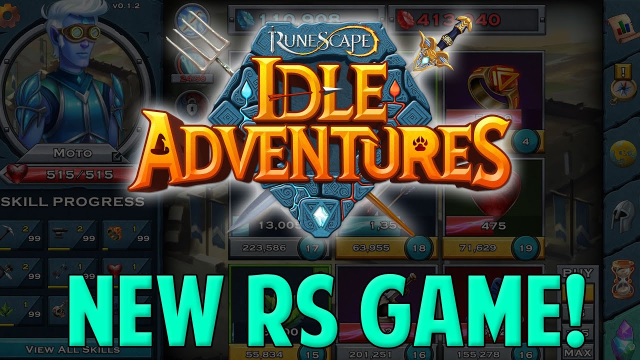 Trying out Runescape Idle Adventures! - THE REAL AFK XP - YouTube