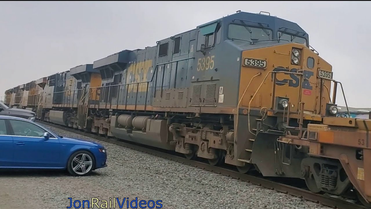 11/23/20 Trains in Industry ft. CSX power on UP ZLCAI and El Monte - YouTube