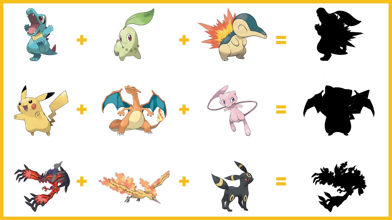 Pokemon Fusion Compilation #112 | umbreon | moltres | yveltal | mew ...