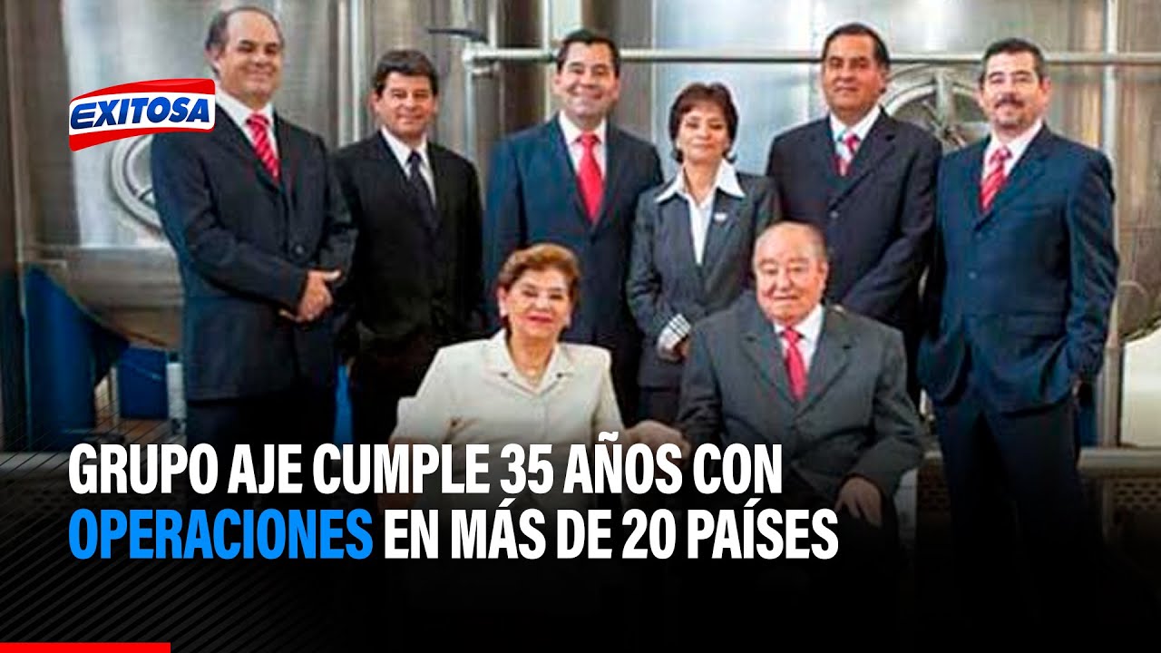 🔴🔵De Ayacucho para el mundo: Grupo AJE cumple 35 años con operaciones en más de 20 países - YouTube