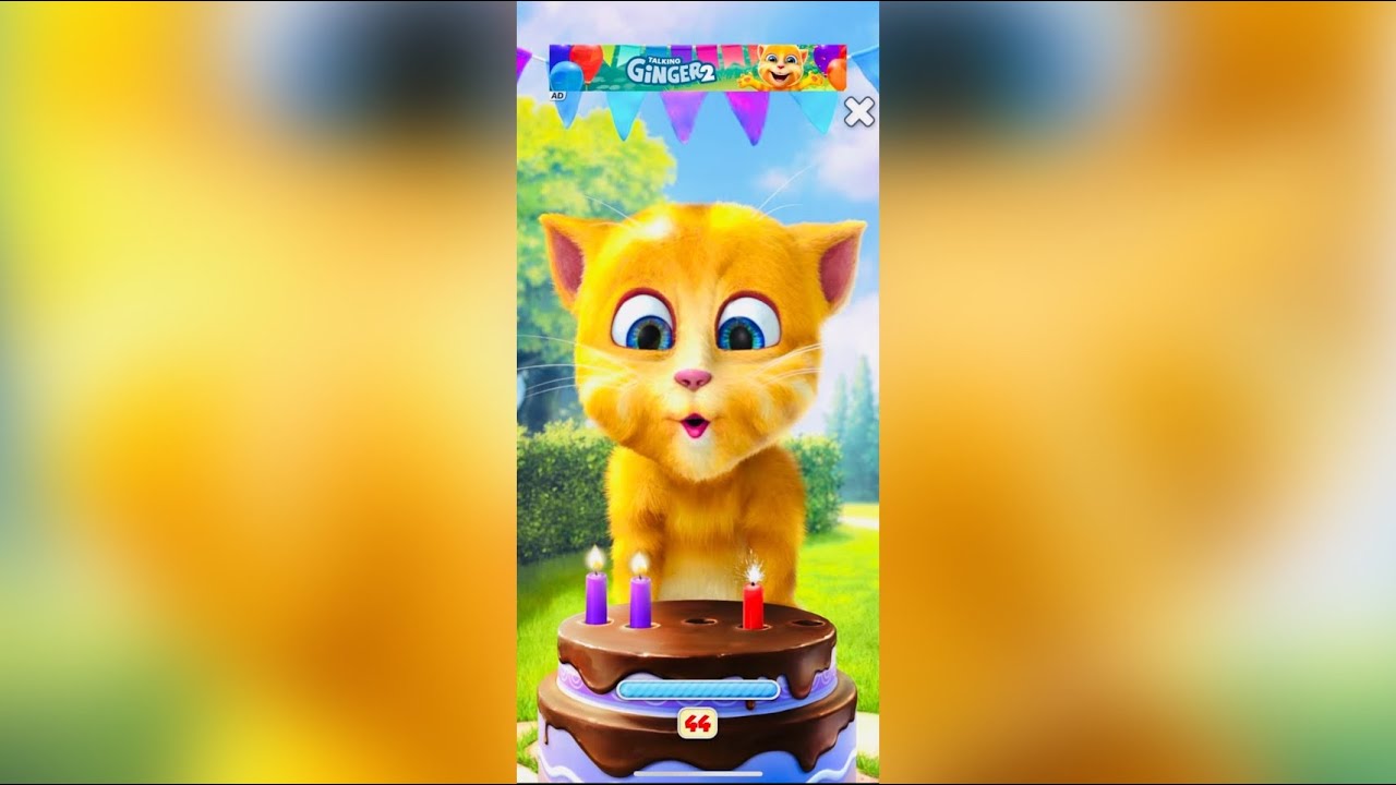 Talking Ginger Cat funnel gameplay# episode 24 - YouTube