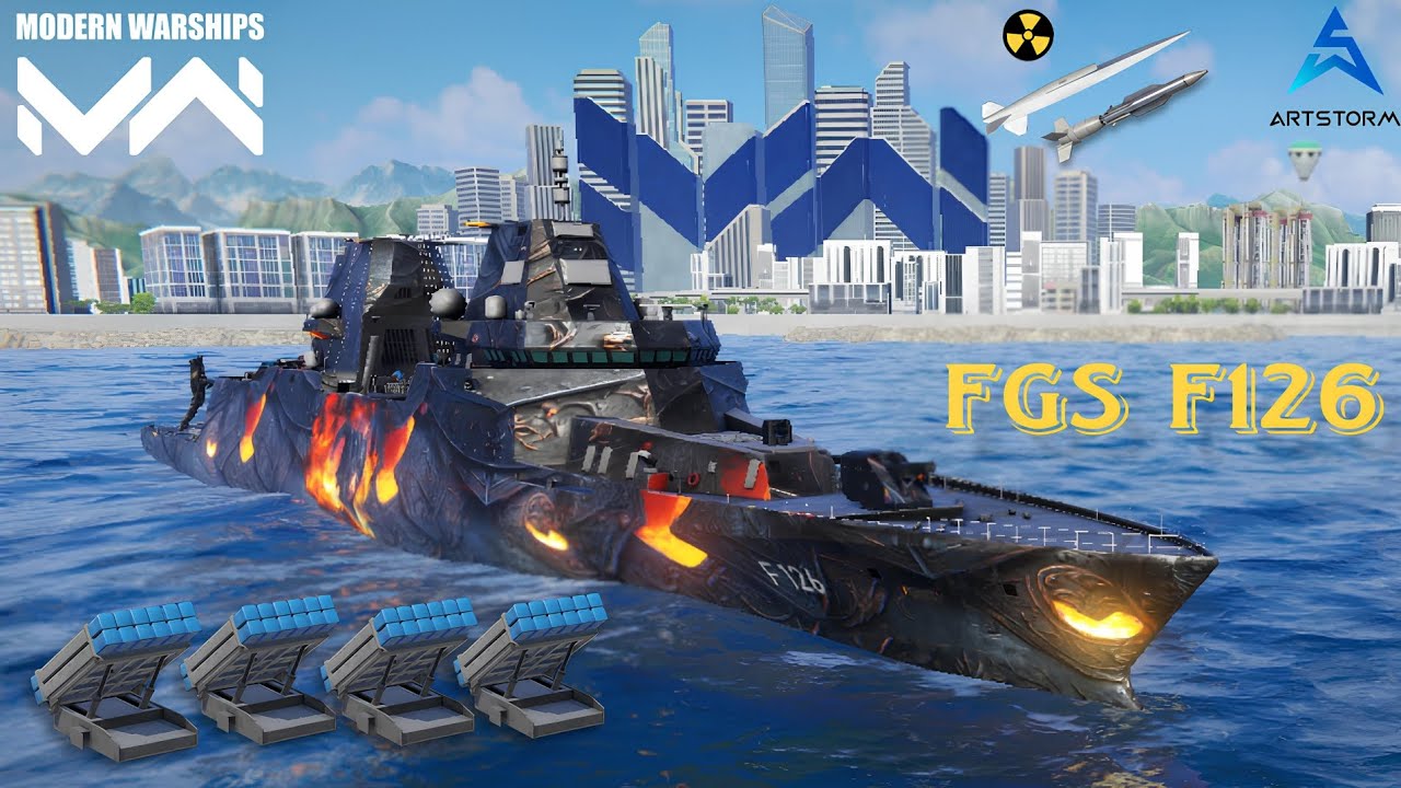 Modern Warships | FGS F126 | What A Build - YouTube