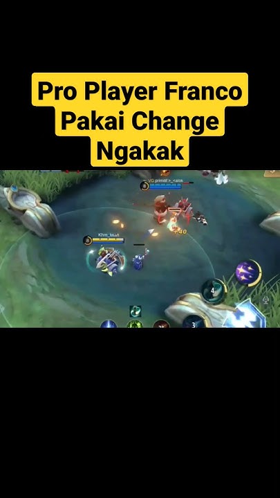 Pro Player Franco Pakai Chang'e, Lawak - YouTube