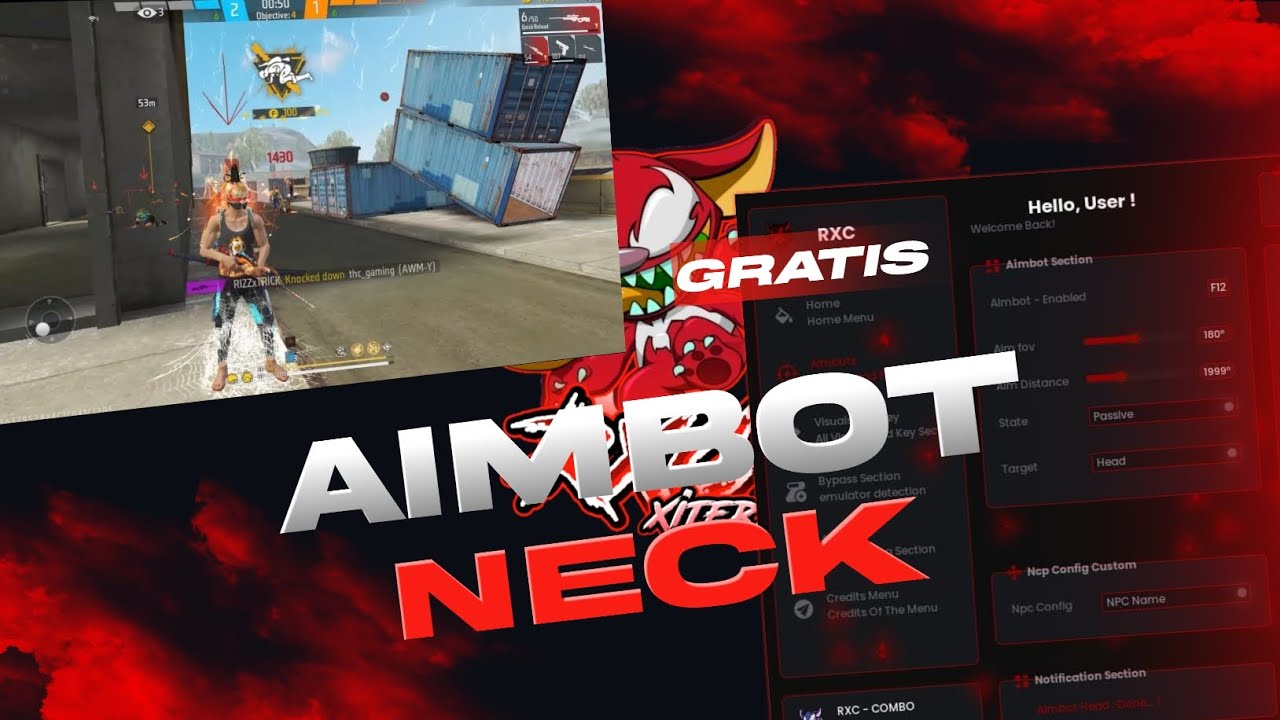 OB47 FREE FIRE NEW PANEL IN PC |AWM PANEL |FAKE DAMAGE FIXED |FREE FIRE ...