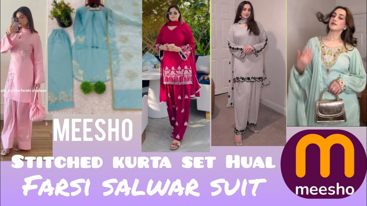 Farsi salwar Kurta Set Fully Stitched Review #meesho #trend #fashion # ...