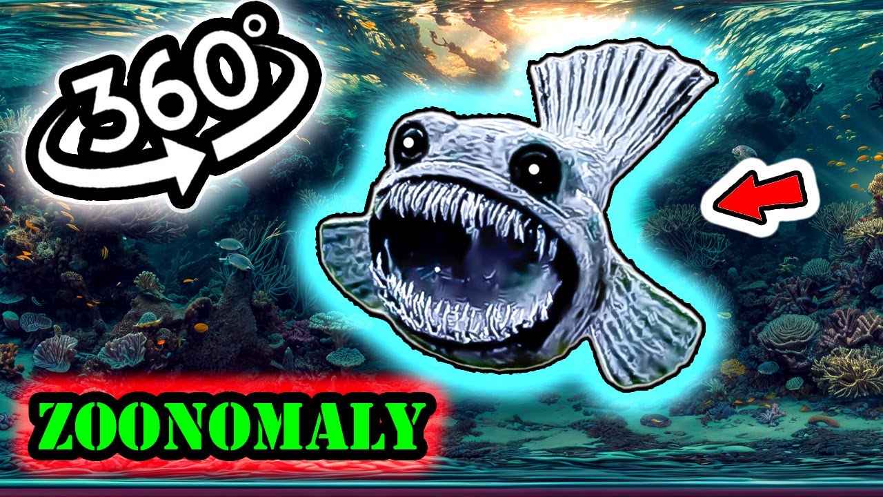 🐟 Find the Monster Fish - Zoonomaly - 360° VR Ocean Quest | Finding ...
