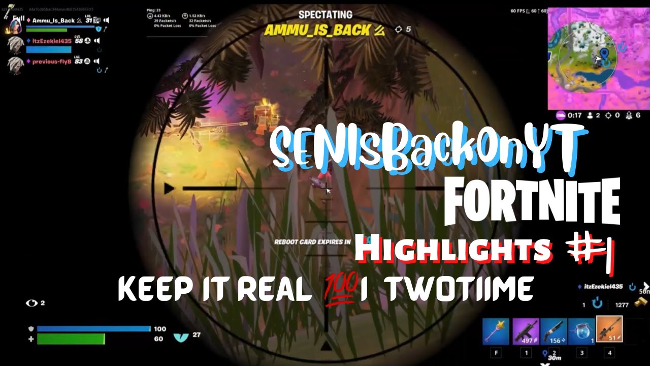 Keep It Real 💯 - TwoTiime | Fortnite Highlights #1 | SEN - YouTube