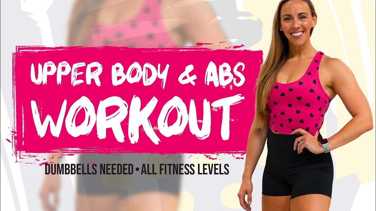 30 Minute Upper Body and Abs Workout | Stronger - Day 19 - YouTube