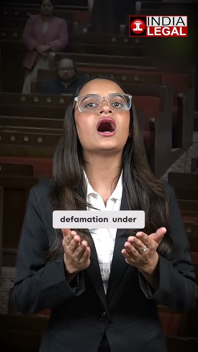 Can Mps be sued for Defamation in Parliament? Article 105(2) - YouTube