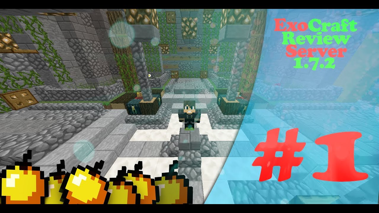 ExoCraft server de minecraft 1 7 2 no premium - YouTube