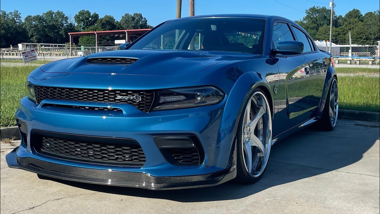 2021 Dodge Hellcat Charger On 24” Forgiato’s [ Lowered Using Coilovers ...