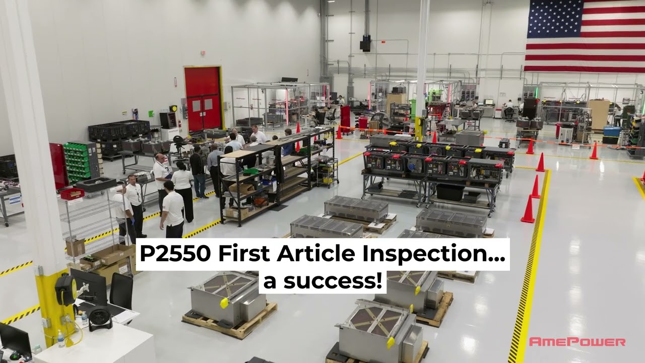 Status: APPROVED! AmePower's First Article Inspection for LA Metro's ...