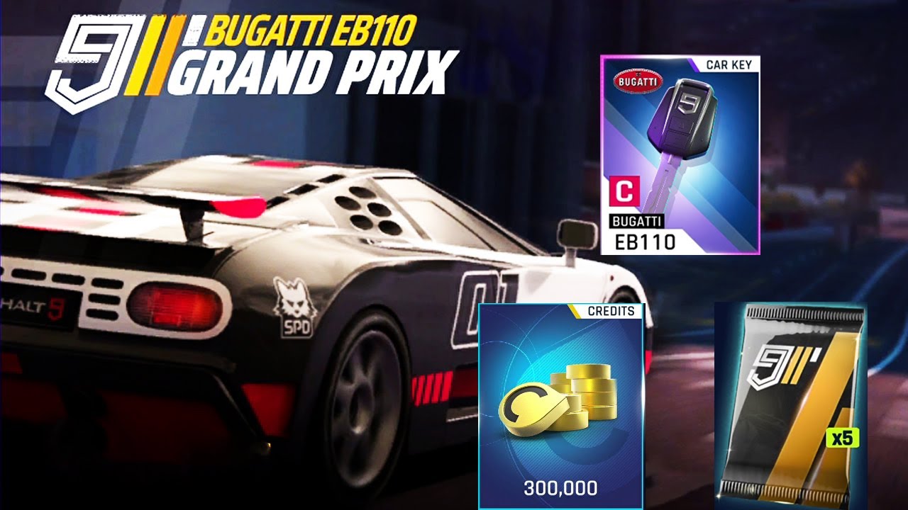Asphalt 9: Legends Grand Prix Final Round And Unlocking Bugatti EB110 ...