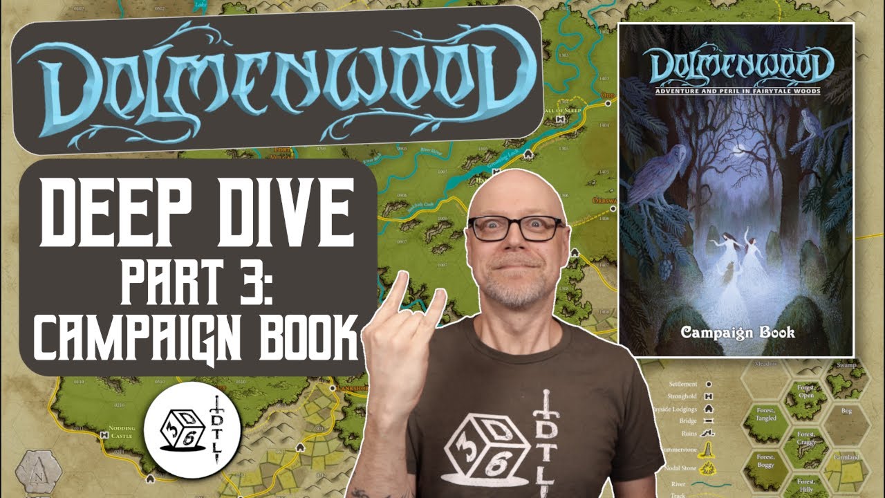 Dolmenwood Deep Dive Part 3 - Campaign Book | Perilous Fairytale Forest Hexcrawl RPG! - YouTube
