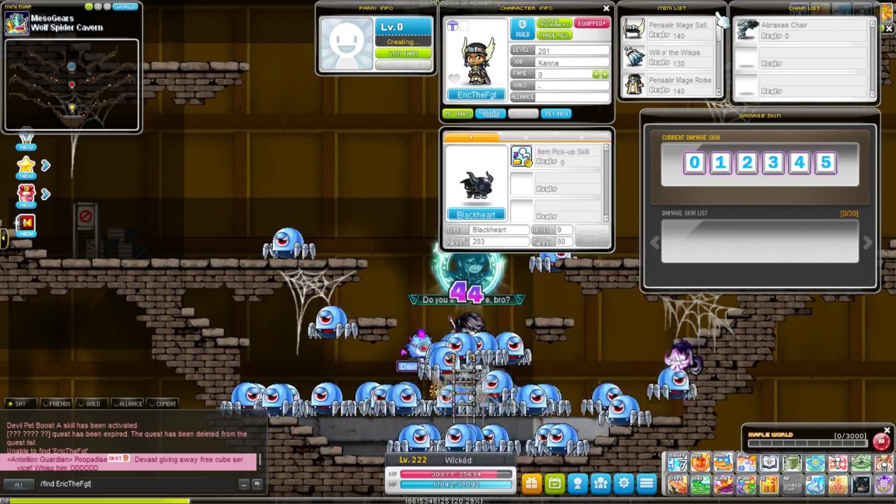 MapleStory GMS - EricTheFgt Botting - YouTube