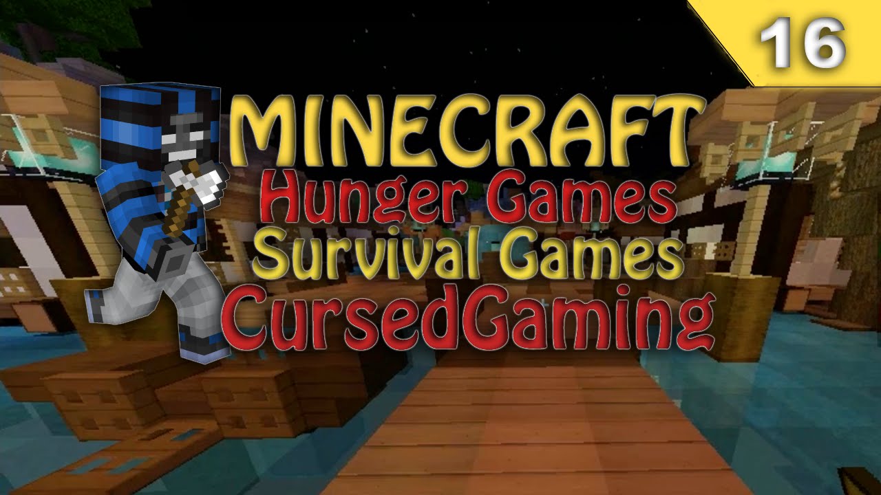 Minecraft Hunger Games Survival Games #16 Flying Axe - YouTube