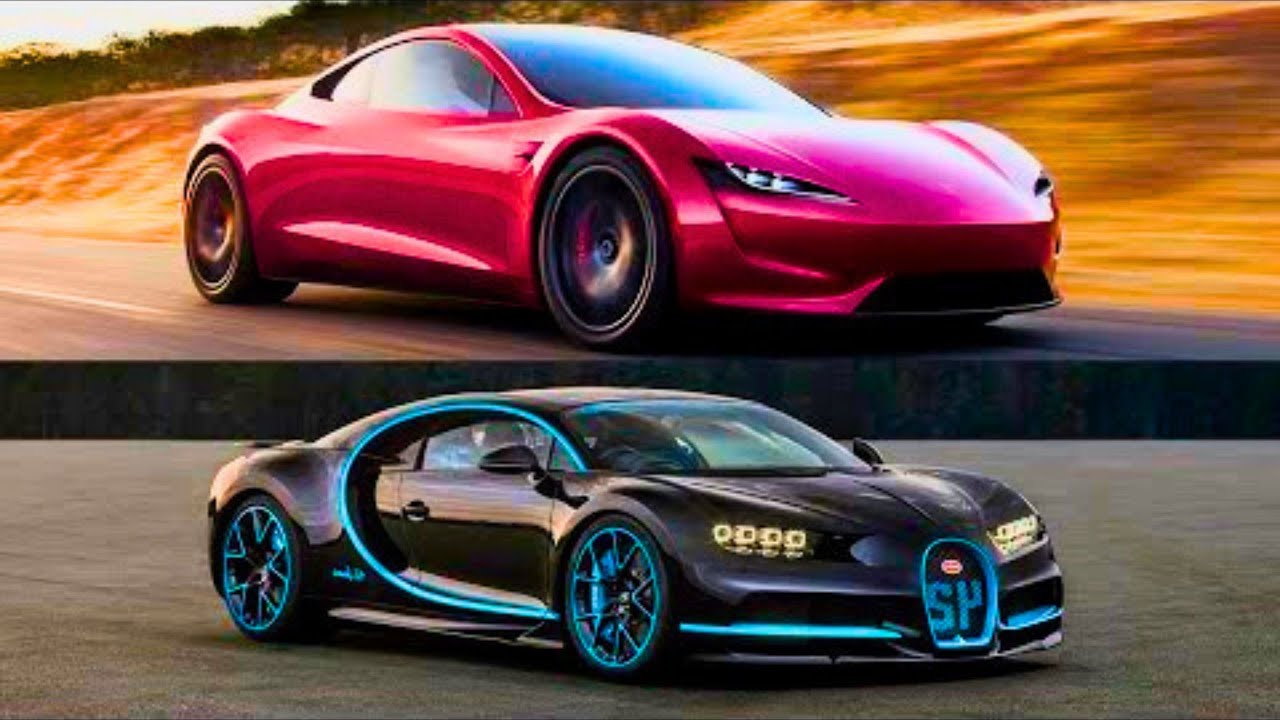 TESLA ROADSTER - Acceleration 0-400 km/h (250 MPH) - YouTube