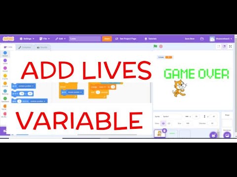 Adding Lives to Scratch Tutorial - YouTube