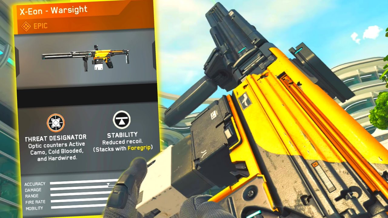 "X-Eon - Warsight" (Epic Weapons of Infinite Warfare) - YouTube