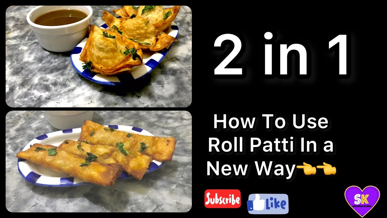 How To Use Roll Patti In 2 Ways by@smaiquakomalkitchen4145 - YouTube