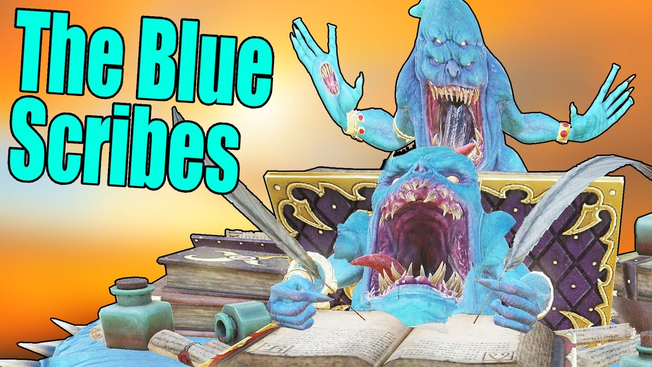 How The Blue Scribes Fails to Cast Spells in Battle.. - YouTube