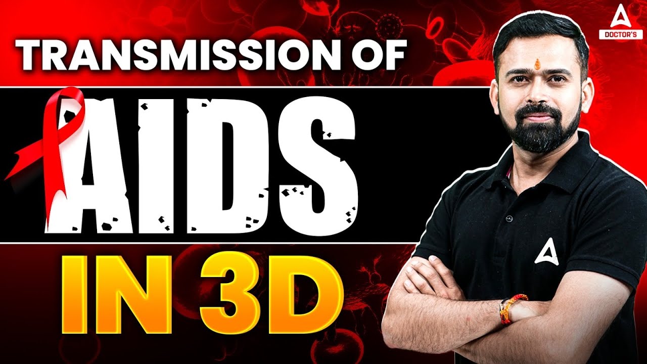 Transmission of AIDS in 3D Animation | How HIV Causes AIDS? Human ...