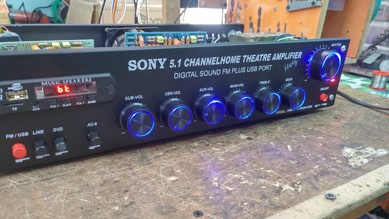 5.1 prologic amplifier only 4.000 start with price - YouTube