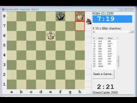 Chess: Basic Checkmates Demonstration - YouTube