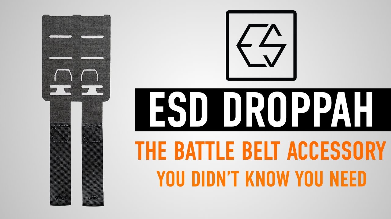 ESD Droppah: The Belt Accessory You Didn't Know You Need - YouTube