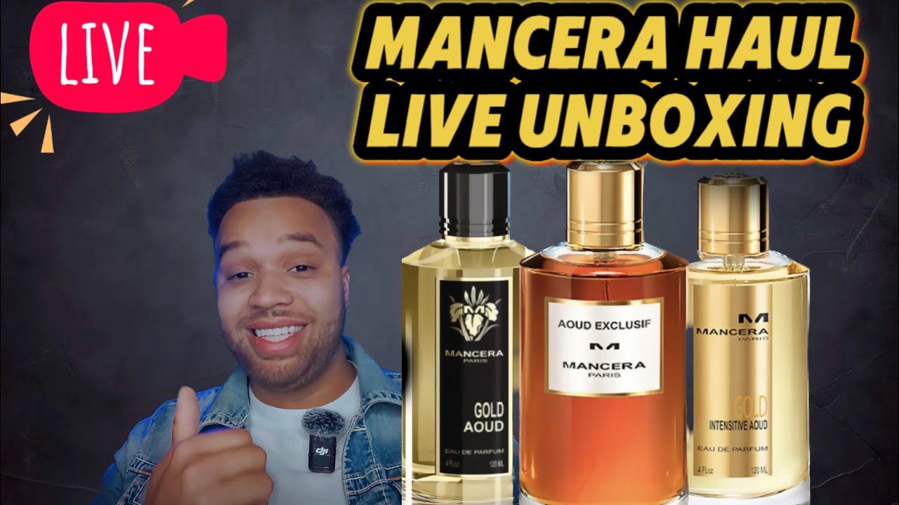 Mancera Haul and Unboxing | Live Recap - YouTube