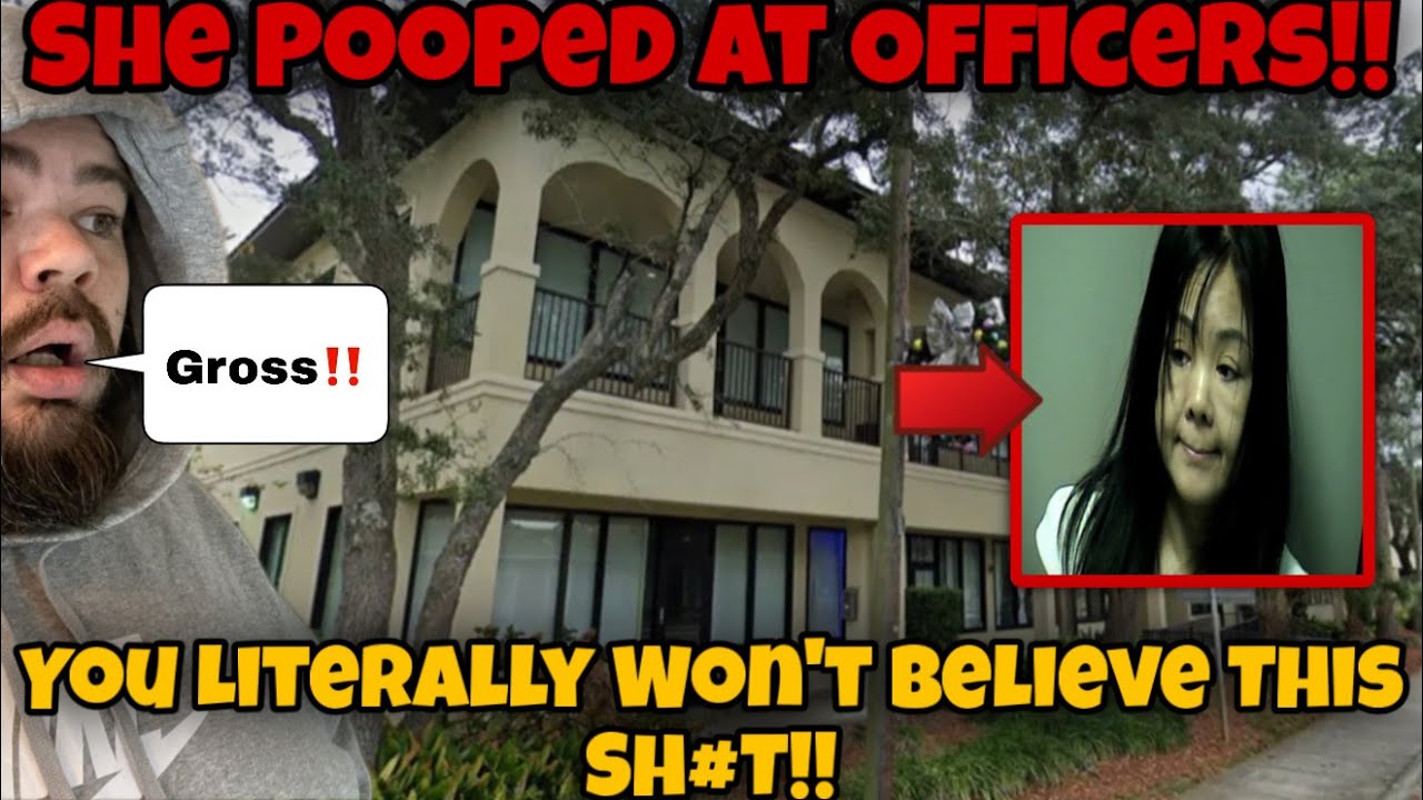 GROSS! Florida Woman EVADES Arrest By Pooping 💩 At The Cops !!! - YouTube