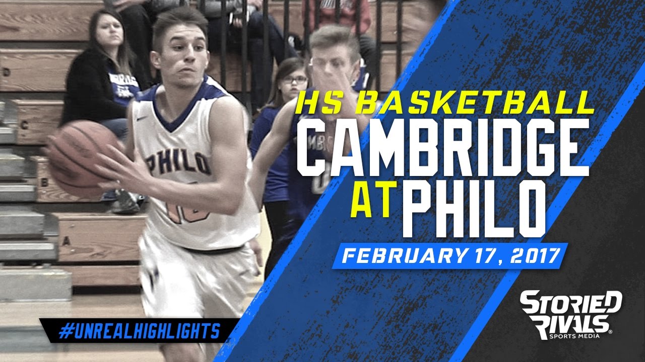 HS Basketball | Cambridge at Philo [2/17/17] - YouTube