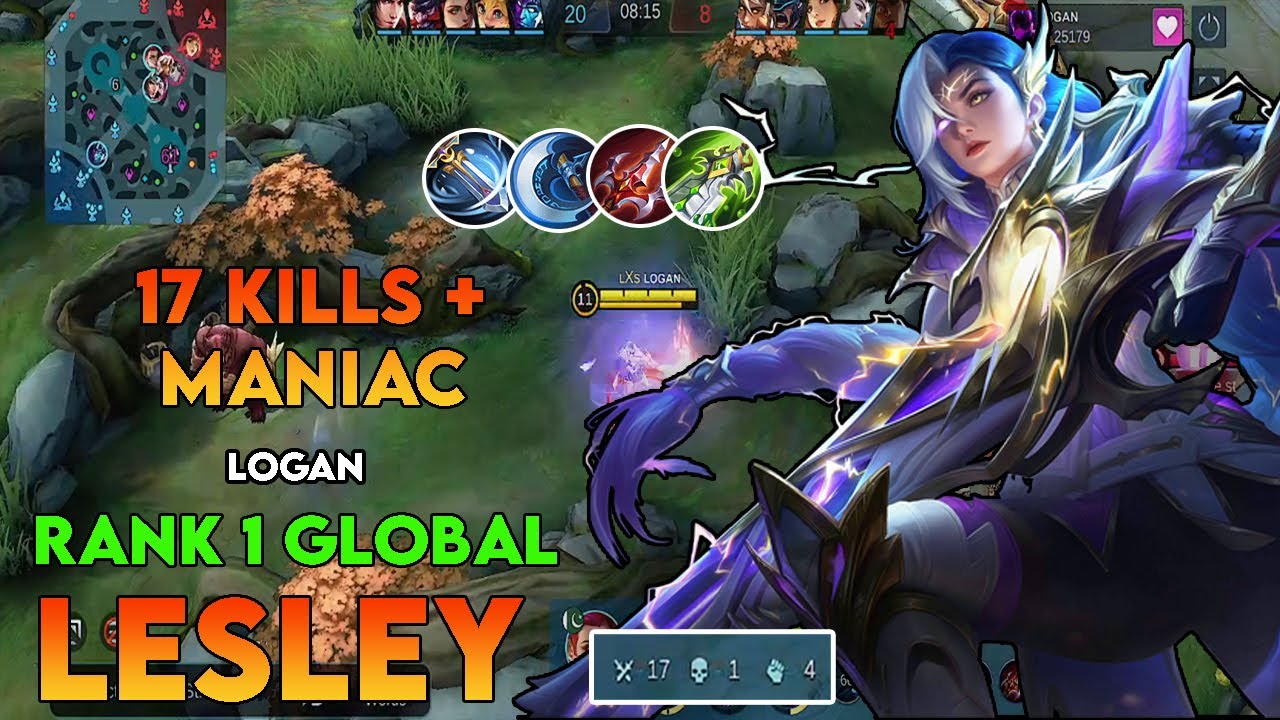 MANIAC + 17 KILLS!!! | ML Lesley Build | All Lesley User Must Watch!! 🔥 ...