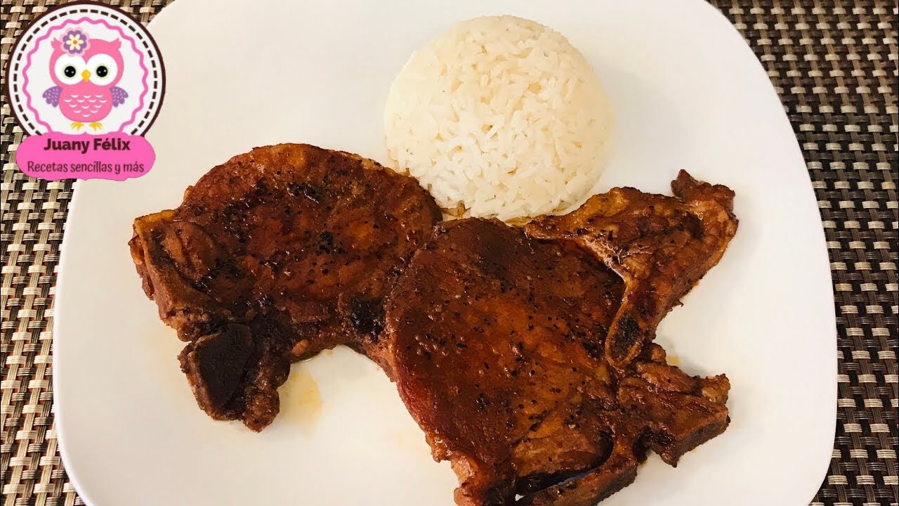 Chuletas de puerco con chile chipotle y Coca - YouTube