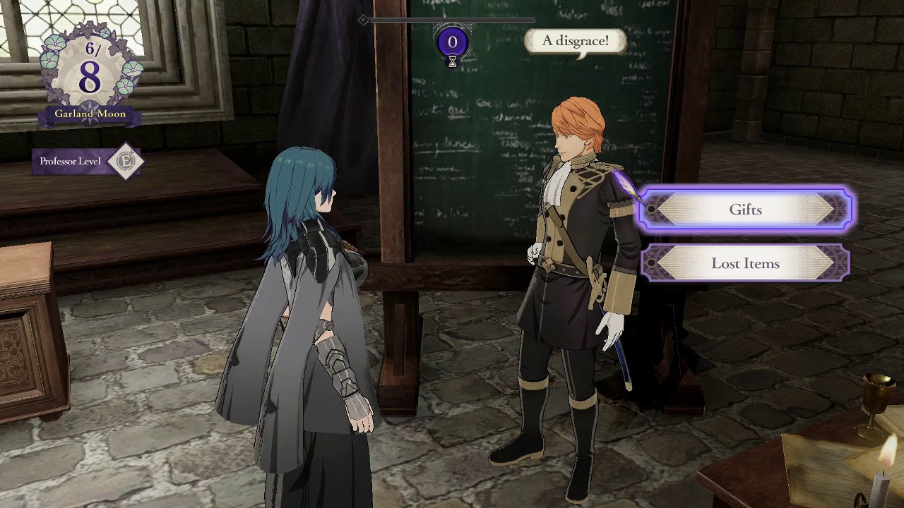 Fire Emblem Three Houses Show Map Get Back to Room - YouTube