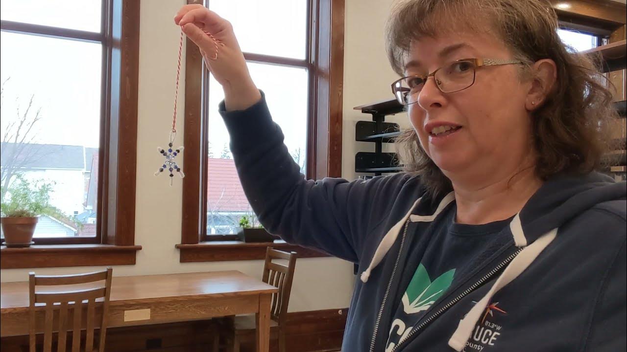 January Take Home Activity Kit: Adult Snowflake - YouTube