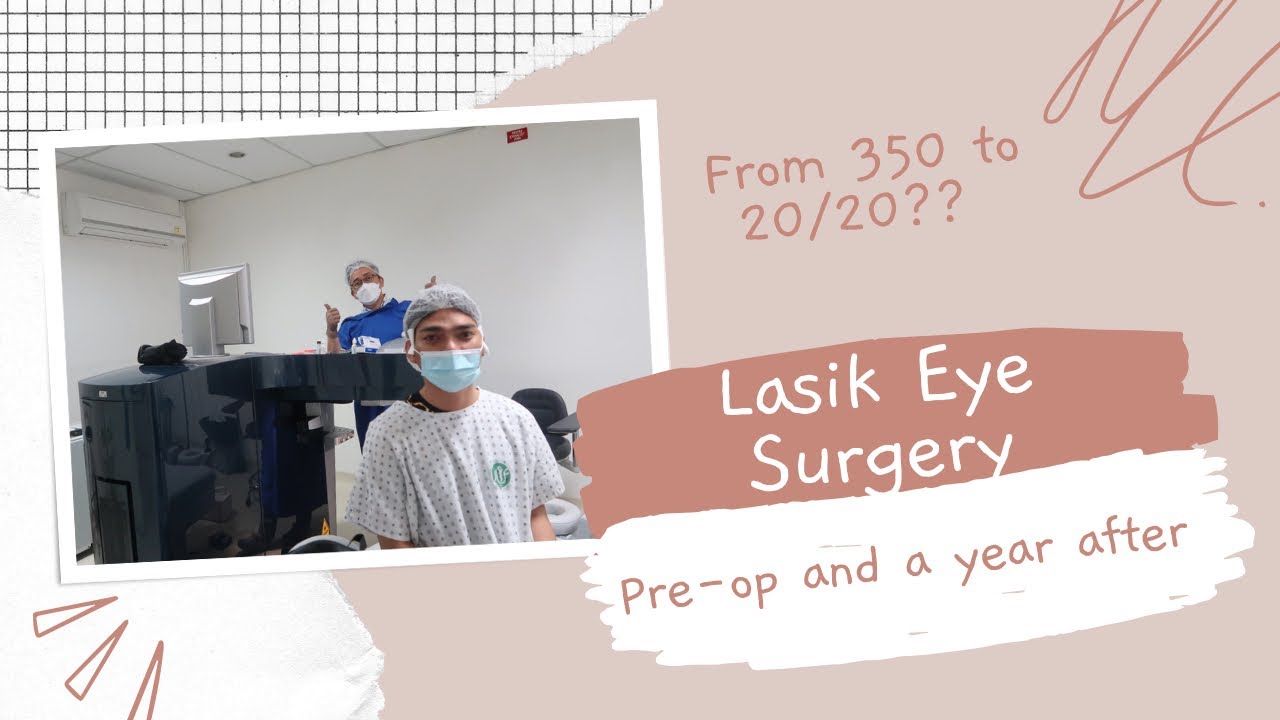 Lasik Eye Surgery Experience : Pre & Post-Op - YouTube