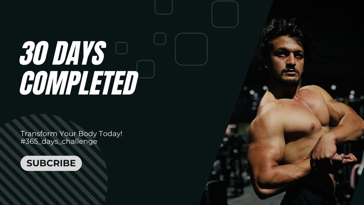 31 Days Completed of My 365-Day Fitness Challenge! 🚀 | Celebrating with ...