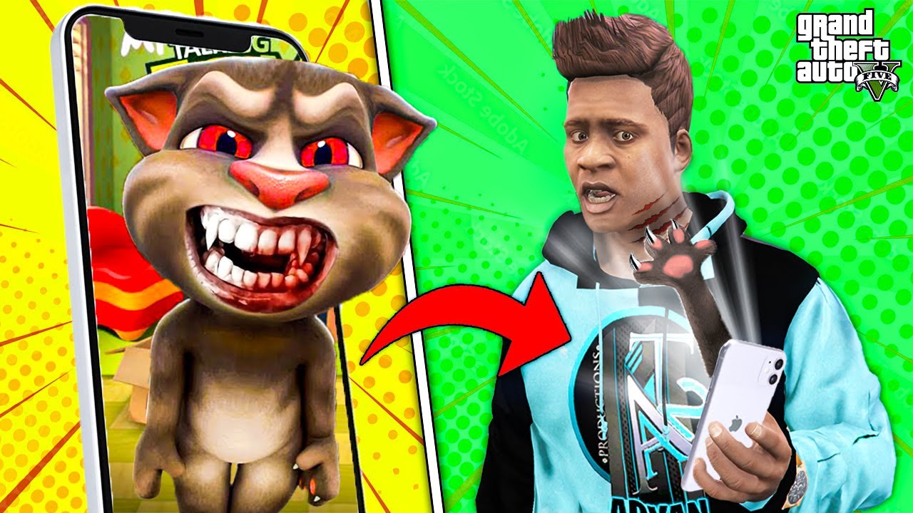 Talking tom In GTA 5 - YouTube